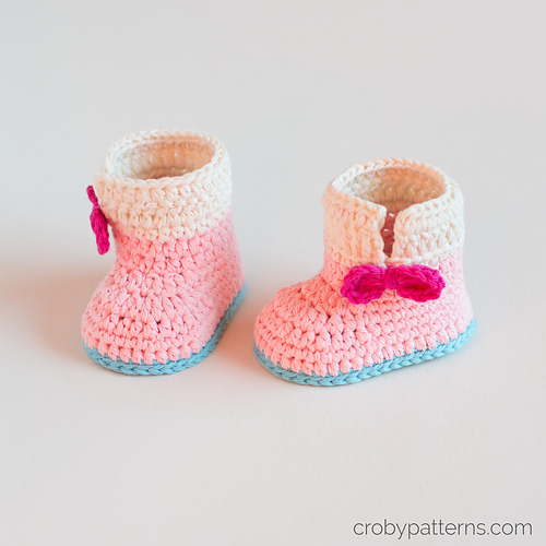 Ravelry: Baby Unicorn Booties pattern by Croby Patterns - Doroteja