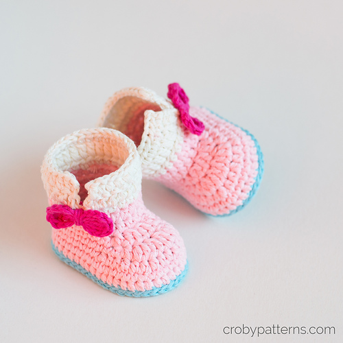Ravelry: Baby Unicorn Booties pattern by Croby Patterns - Doroteja
