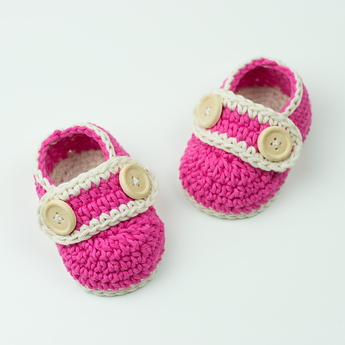 Ravelry: Baby Booties Pretty In Pink pattern by Croby Patterns - Doroteja