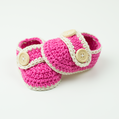 Ravelry: Baby Booties Pretty In Pink pattern by Croby Patterns - Doroteja