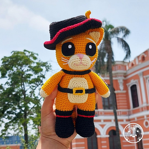 Ravelry: Gato con Botas pattern by Crochenka Handmade