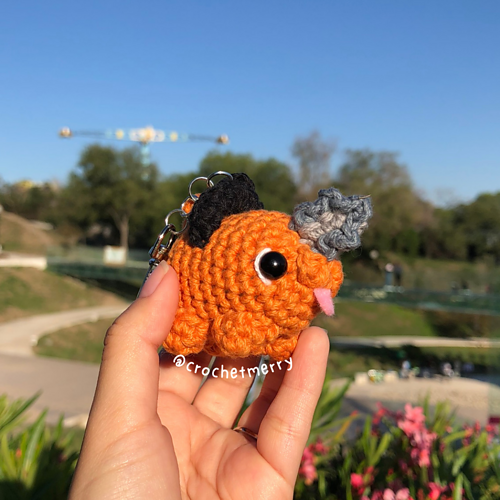 Ravelry: Pochita Chainsaw Man pattern by Crochet Merry