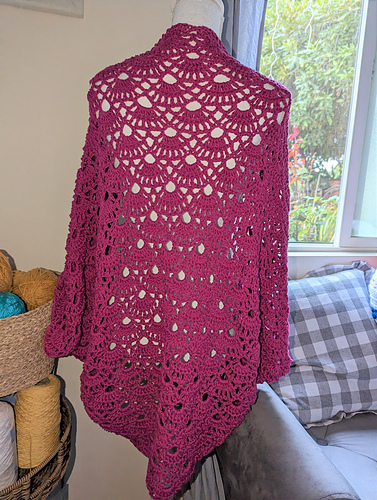 Ravelry: Passion Crochet Lace Shrug pattern by Kiri Y.