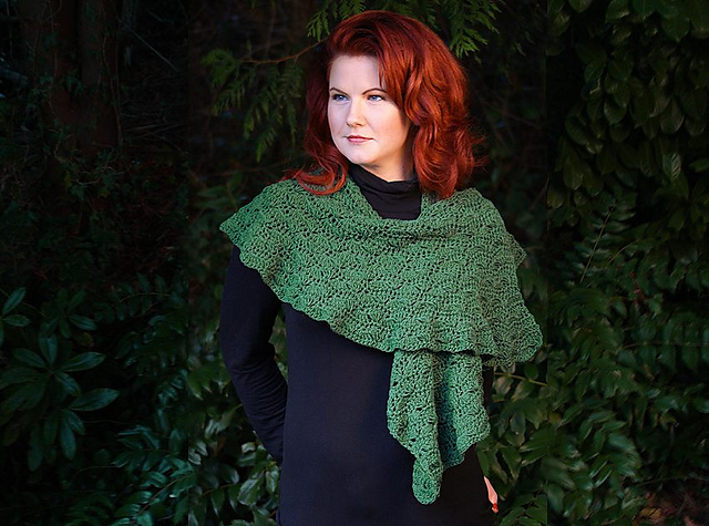 Ravelry: Open Shoulder Shawl pattern by Corinne Freeman