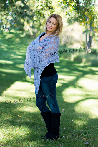 Ravelry: Silk Cloud Waves Shawl pattern by Corinne Freeman