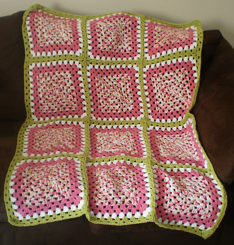 Ravelry: Multi Color Granny Square pattern by April Moreland