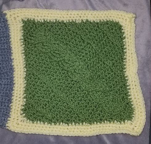 Ravelry: Cornered Cable Square pattern by Crochet Anything