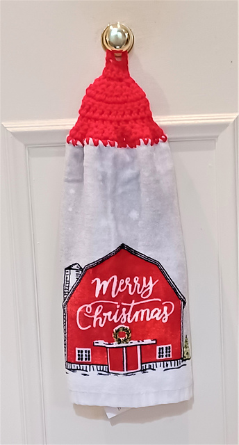 Ravelry: Kitchen Towel Topper pattern by Kathy Marsh