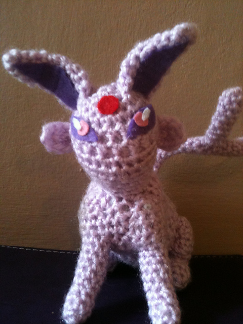 Ravelry: Pokemon, Espeon Inspired Plush pattern by Dee O'Bray