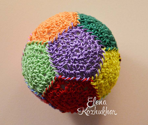 Ravelry: Anti-stress soft ball pattern by Elena Kozhukhar
