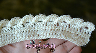 Ravelry: Pink wave edge Tutorial pattern by Elena Kozhukhar