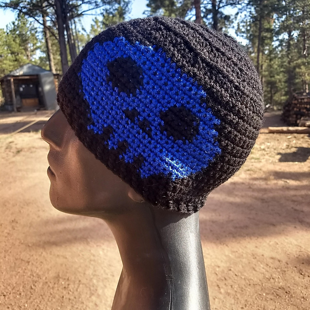 Ravelry: Skull Beanie pattern by Stephanie Dunkin
