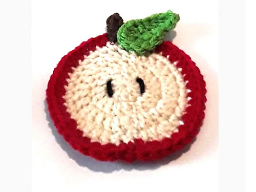 Ravelry: Apple Coaster pattern by Dani West