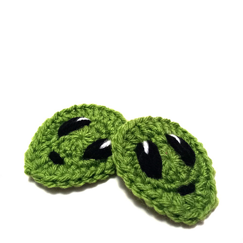 Ravelry: Alien Applique pattern by Dani West