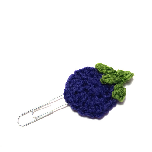 Ravelry: Eggplant Paper Clip pattern by Dani West