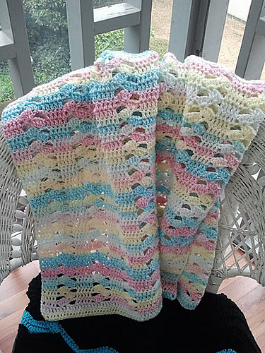 Ravelry: Baby Shells Afghan pattern by Cynthia (Cindy) Harris