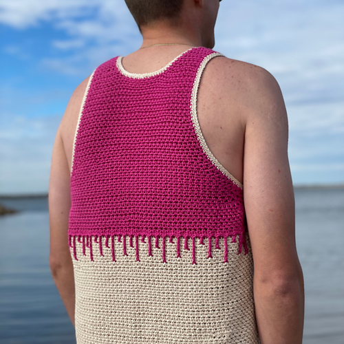 Ravelry: The Sundae Tank pattern by Kelly Baum-Sehon