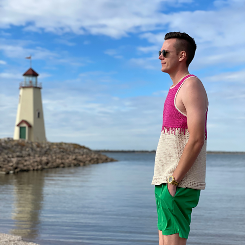 Ravelry: The Sundae Tank pattern by Kelly Baum-Sehon