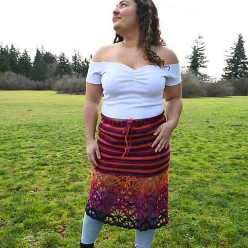 Ravelry: Flower Power Skirt pattern by Kat Witherall