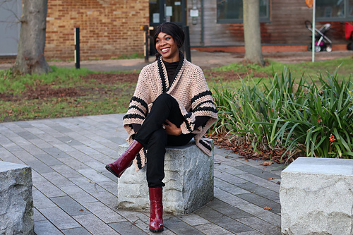 Ravelry: Quinn Ruana pattern by Michelle Muskett