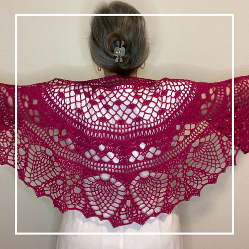Ravelry: Pearlescence Shawl pattern by Edith M. Smith