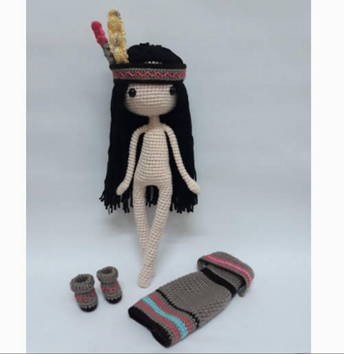 Ravelry: ADREA crochet doll pattern by Mell