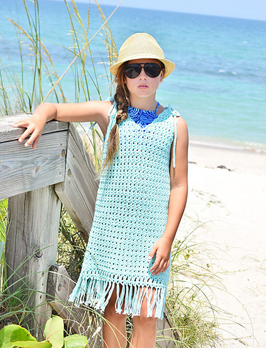 Ravelry: Fringe Cover Up pattern by Lisa Naskrent