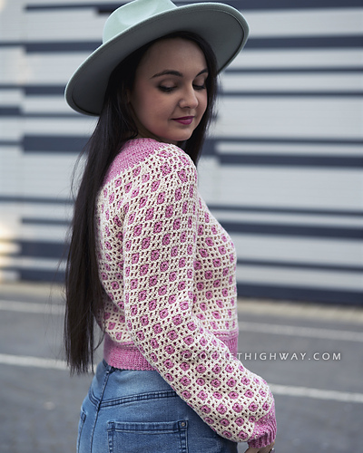 Ravelry: Tic Tac Toe Sweater pattern by Ana-Maria