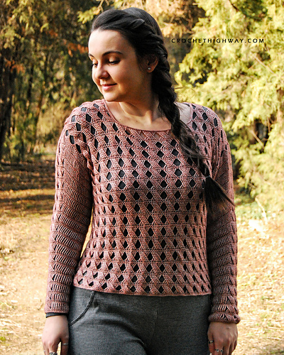 Ravelry: Hourglass Crochet Top pattern by Ana-Maria