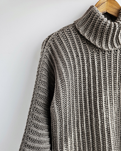 Ravelry: No Slip Stitch Given Sweater pattern by Ana-Maria