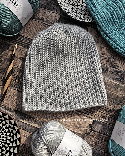 Ravelry: 2x2 Crochet Hat pattern by Ana-Maria