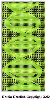 Ravelry: Crochet DNA Filet Graph Chart pattern by Maria Merlino
