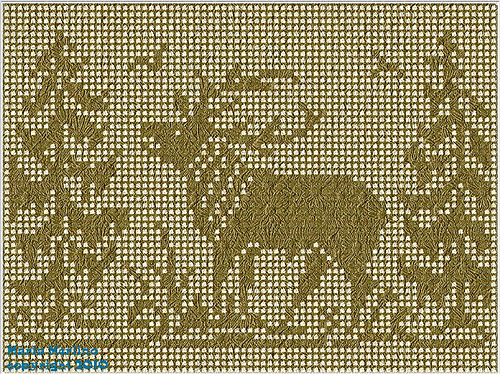 Ravelry: German Stag in the Forest pattern by Maria Merlino