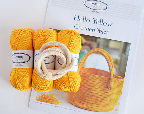 Ravelry: Hello Yellow Bag pattern by CrochetObjet