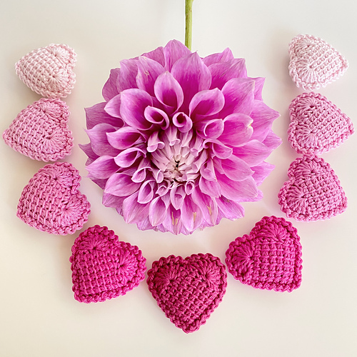 Ravelry: Tunisian Crochet Heart pattern by Joy Clements
