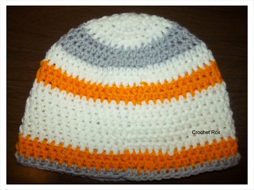 Ravelry: BB 8 droid hat pattern by Roxann Skvarj-Stetzer