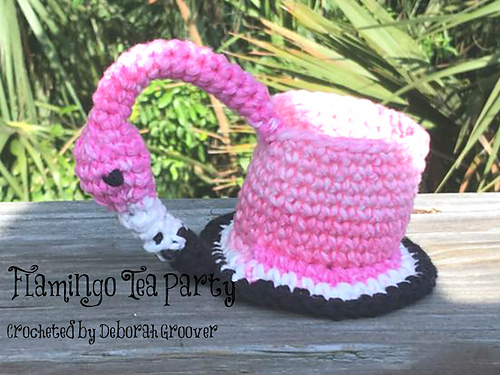 Ravelry: Flamingo Tea Party pattern by Roxann Skvarj-Stetzer