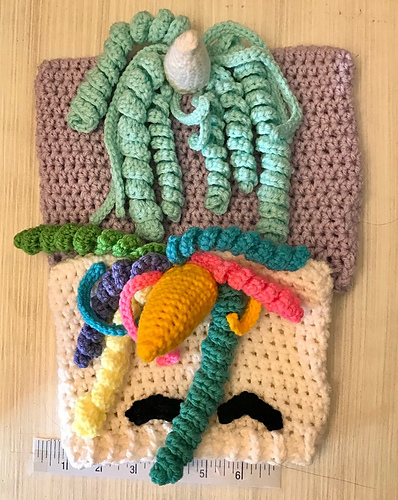 Ravelry: Square Unicorn Hat pattern by Roxann Skvarj-Stetzer