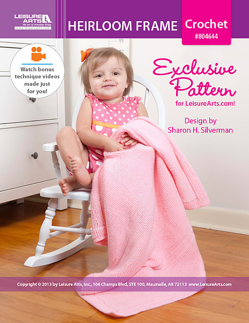 Ravelry: Heirloom Frame Blanket pattern by Sharon Silverman