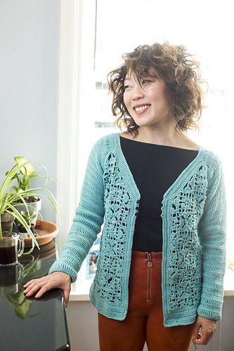 Ravelry: Muriel Lace Cardigan pattern by Robyn Chachula