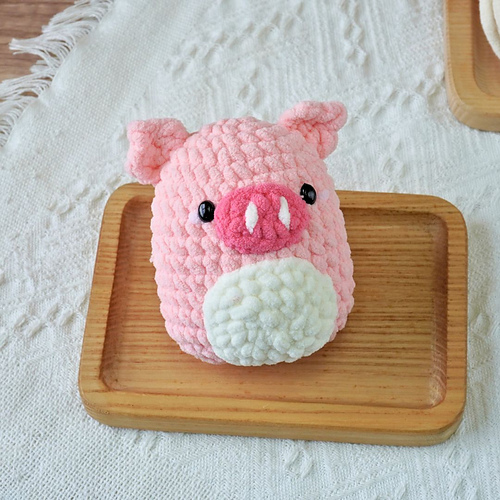Ravelry: Pig Mallow Amigurumi pattern by Jeff Ratlis