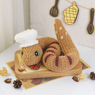 Ravelry: Snake Bread pattern by Jeff Ratlis