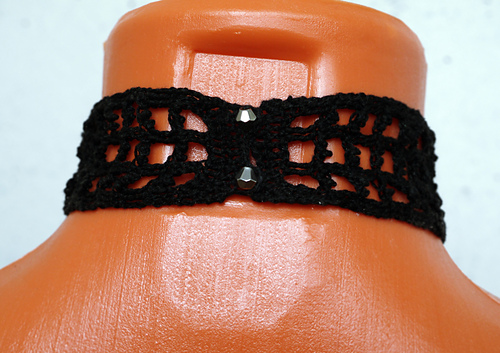 Ravelry: Spider Web Choker pattern by Oksana Belyaeva