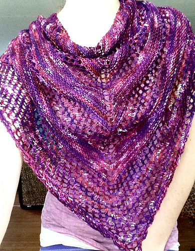 How long to knit a Reyna shawl for the first time? Any tips? : r/knitting