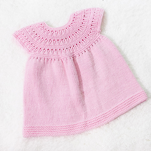 Ravelry: Lucy Knit Baby Dress pattern by Sara Quinta