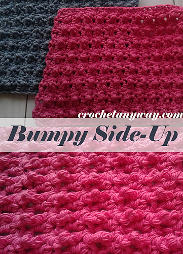 Ravelry: Bumpy Side-Up pattern by Crochet Anyway