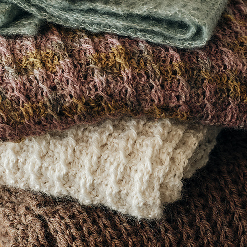 Ravelry: Rib n Cable scarf pattern by Fran Mori