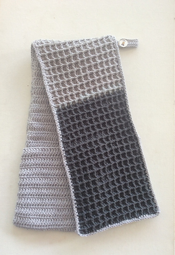 Ravelry: Waffle double handed oven mitt pattern by Fran Mori