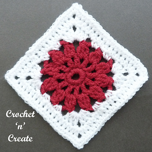 Ravelry: Colour Burst Blanket Square pattern by Crochet 'n' Create