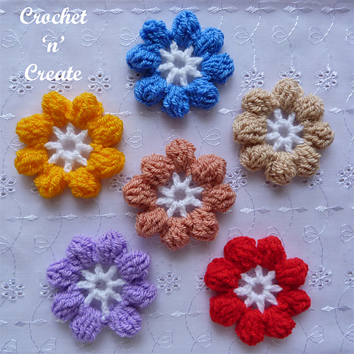 Ravelry: Spring Flower pattern by Crochet 'n' Create
